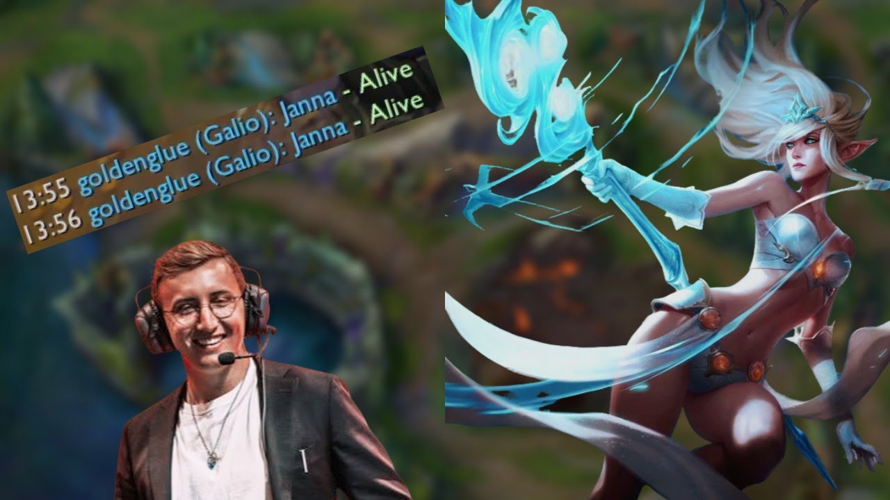 Playing W/ 100 Thieves Coach! | Perfect KDA Challenger Janna Top Full ...