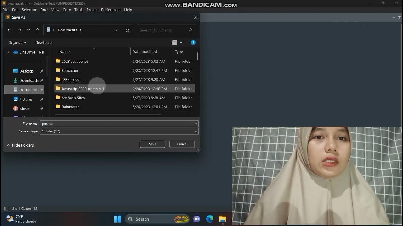 Cara menghitung rumus prisma dengan javascript - YouTube