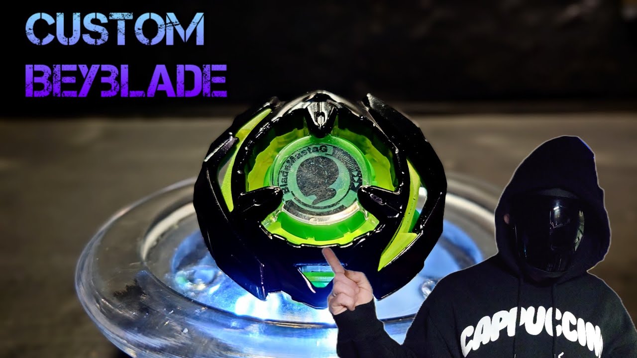 Custom Beyblade X Arrow Wizard #beyblade #craft #gadgets - YouTube