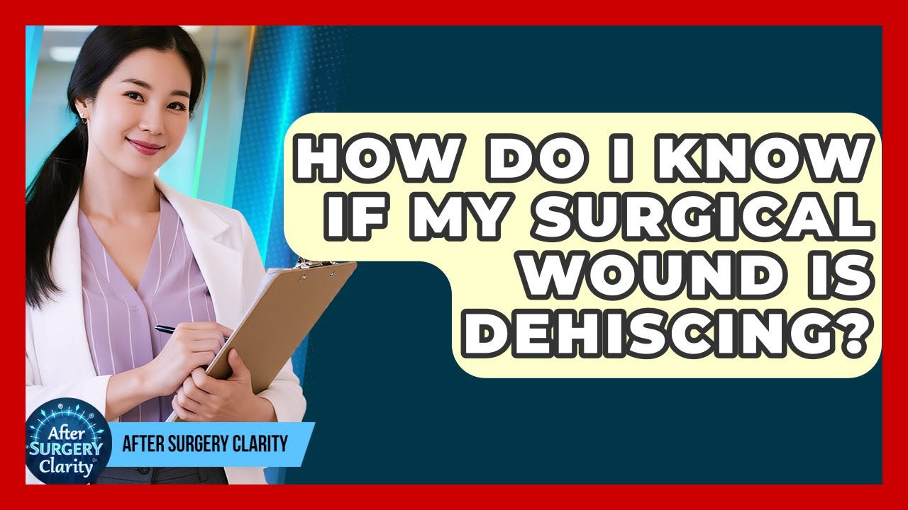 How Do I Know If My Surgical Wound Is Dehiscing? - After Surgery ...