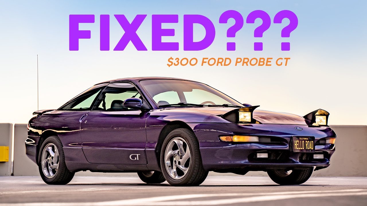 My $300 Ford Probe GT is Soooooo Close To Being Fixed! Really! - YouTube