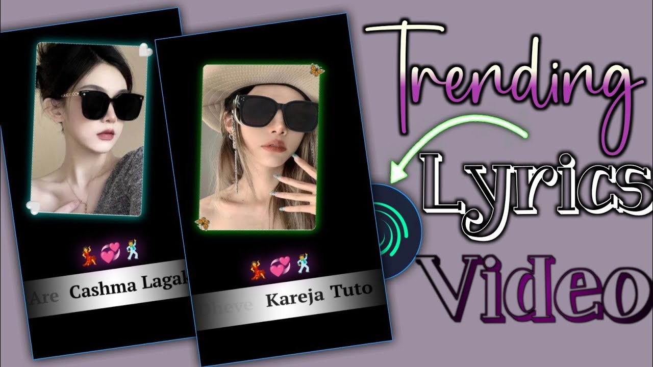 New Trending Lyrics Video Editing In Alight Motion trending photo ...
