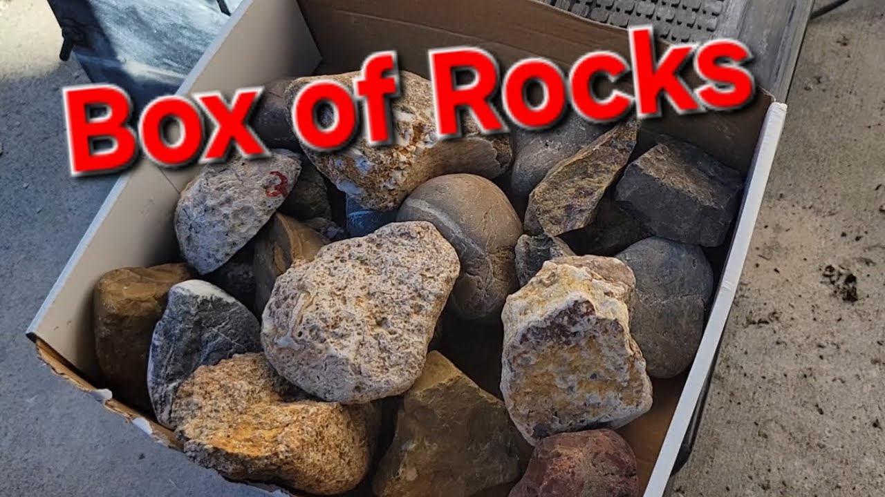Cutting Rock From a Box - YouTube