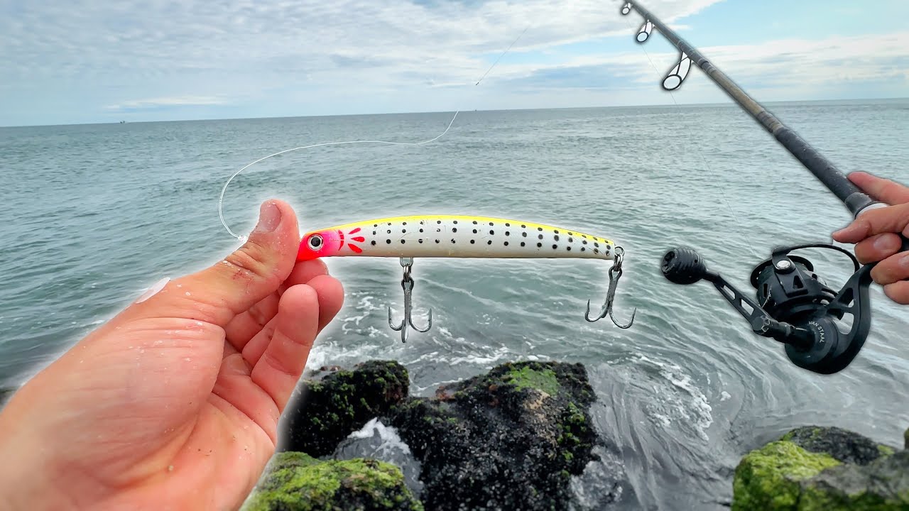 Getting Bit Every Cast on this Jetty Tip! - YouTube