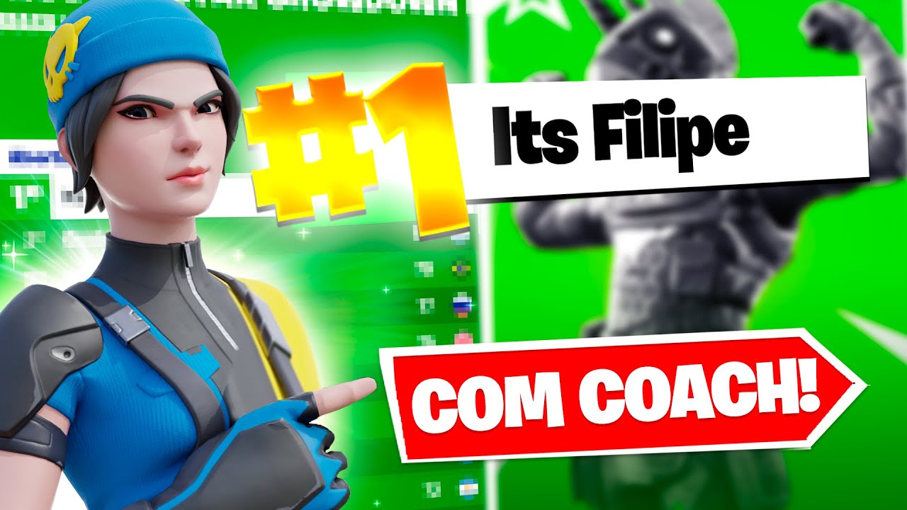 Fiquei TOP 1 na FNCS SOLO com AJUDA do MELHOR COACH do BRASIL - YouTube