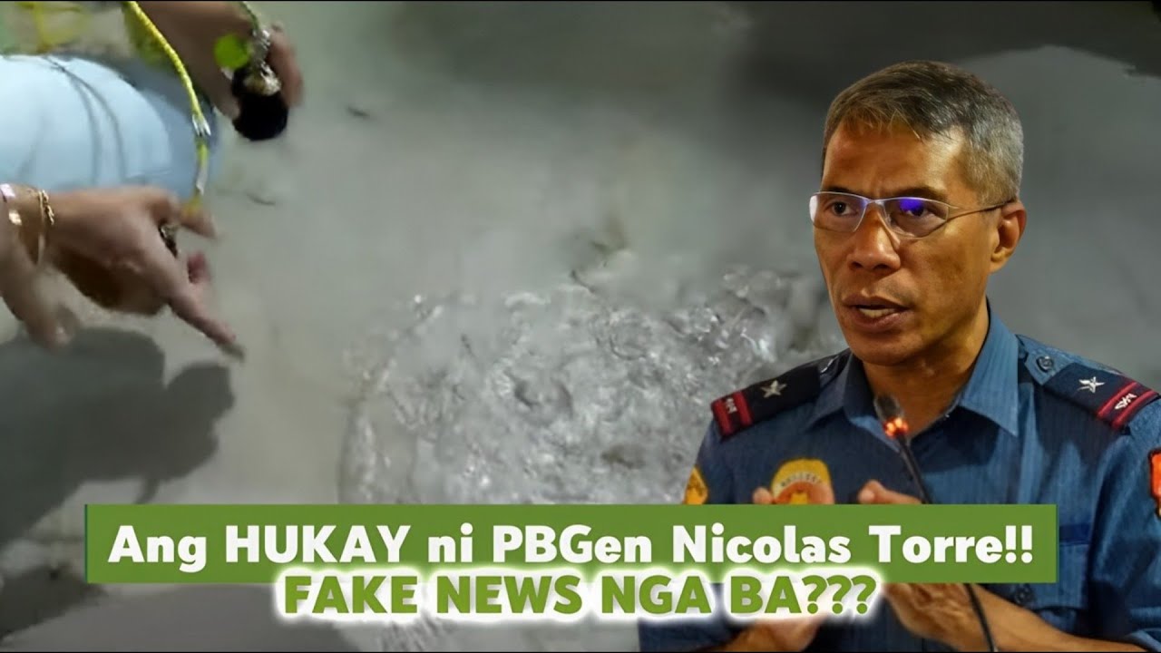 Ang HUKAY ni PBGen Nicolas Torre!! FAKE NEWS NGA BA?????? - YouTube