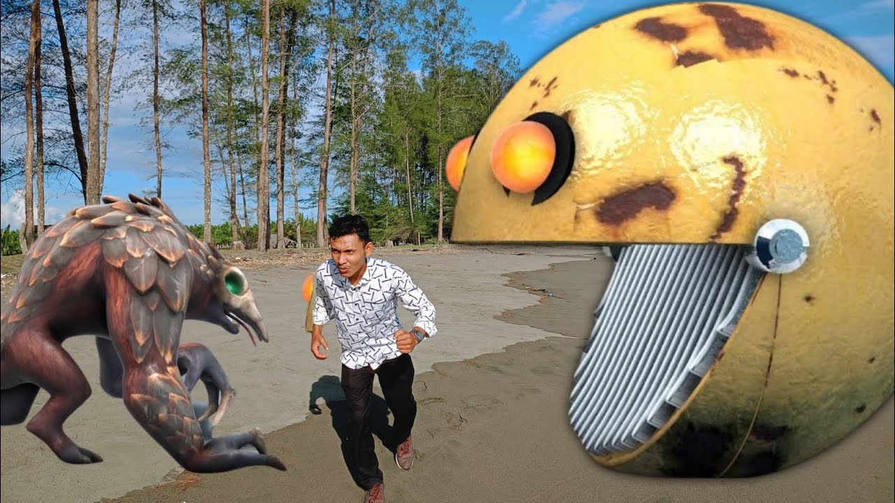 Temple Run Blazing 2 In Real Life || PACMAN Part 16 || demon monkey in ...