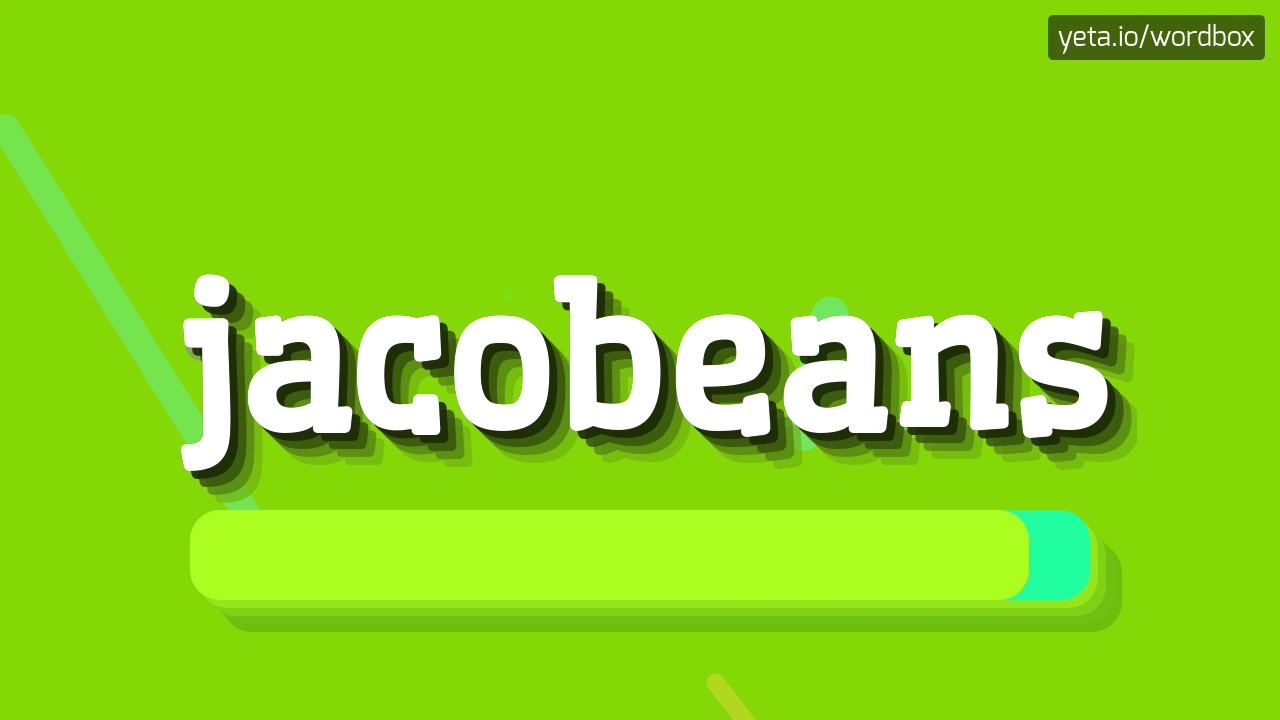 JACOBEANS - HOW TO PRONOUNCE IT!? - YouTube