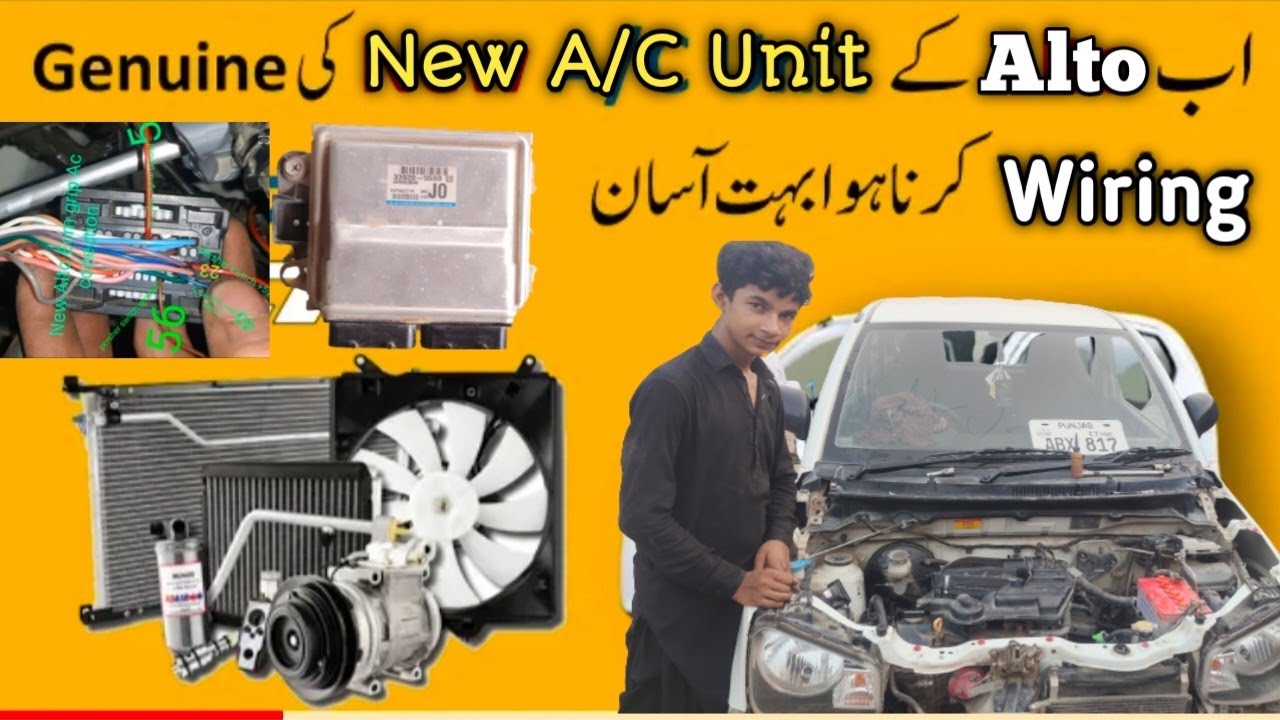 2023 Suzuki Alto Vx (660cc) New A/C Unit Genuine Wiring installed with ...