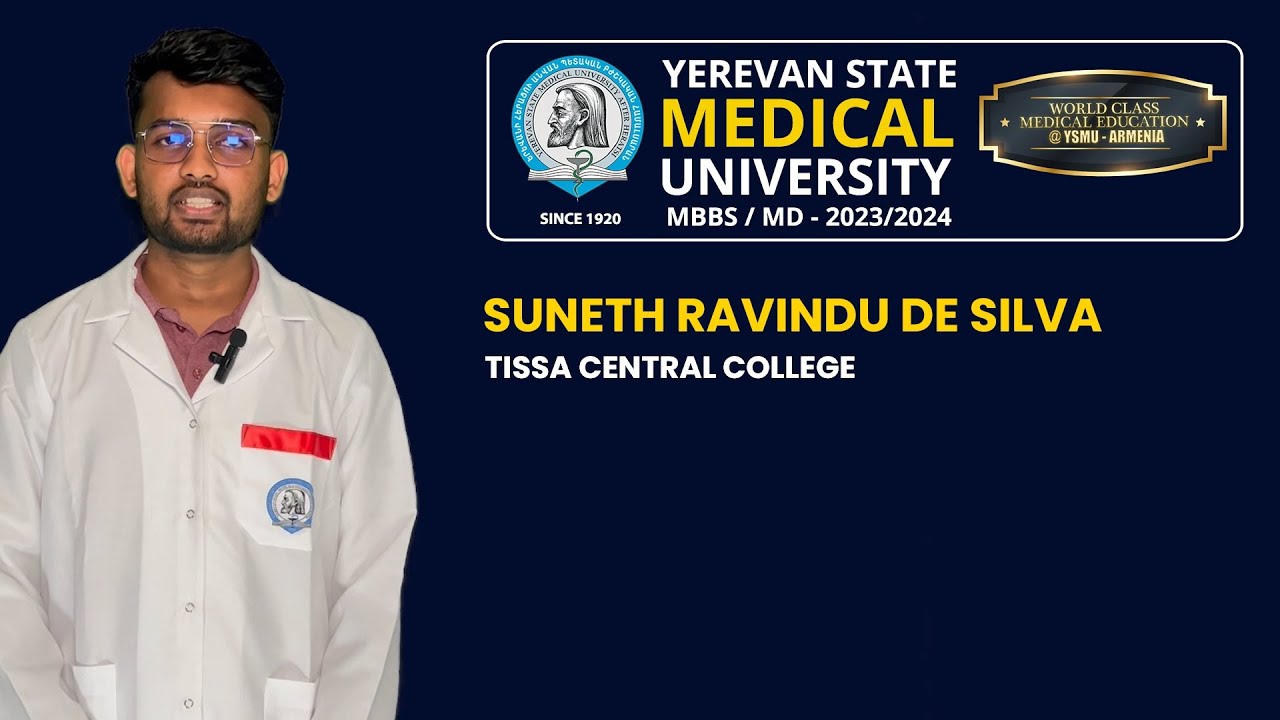 YSMU Students' Feedback - SUNETH RAVINDU DE SILVA - YouTube