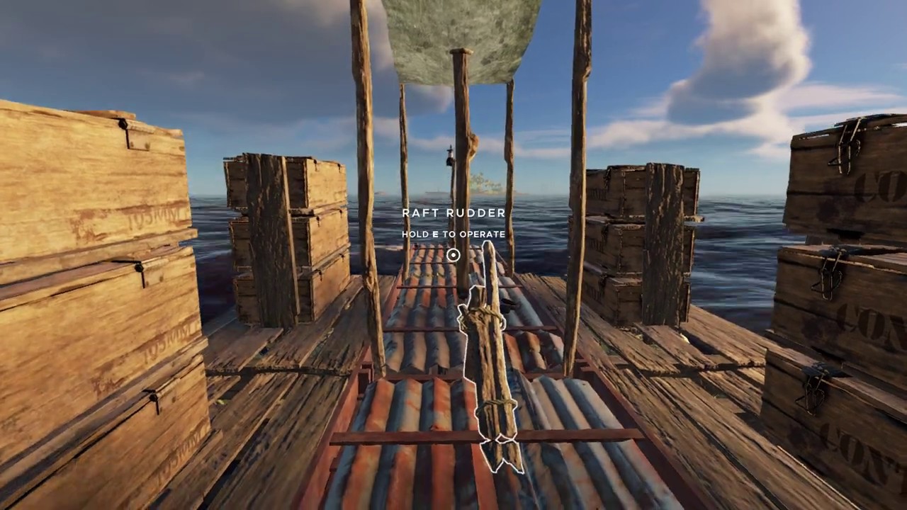 Stranded Deep : New Motor+Sail Raft - YouTube