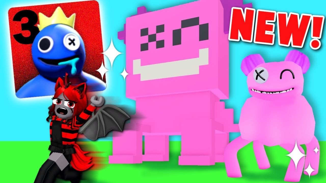 Chapter 3 Rainbow Friends NEW Character?! | Roblox Build to Survive ...