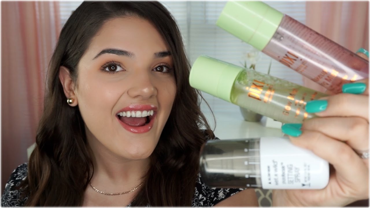Best Drugstore Setting Sprays for Dry Skin - YouTube