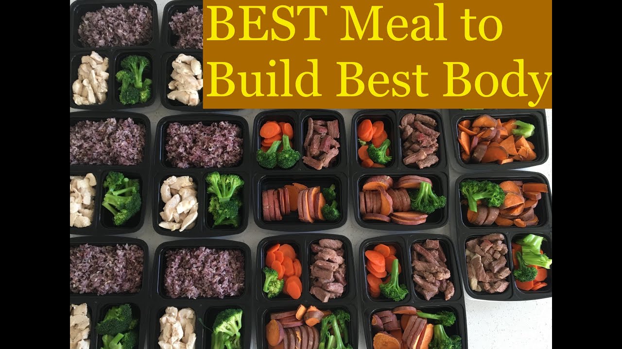 [Fit Body Meal] Muscle Building Meals || 고단백질 식단 - YouTube