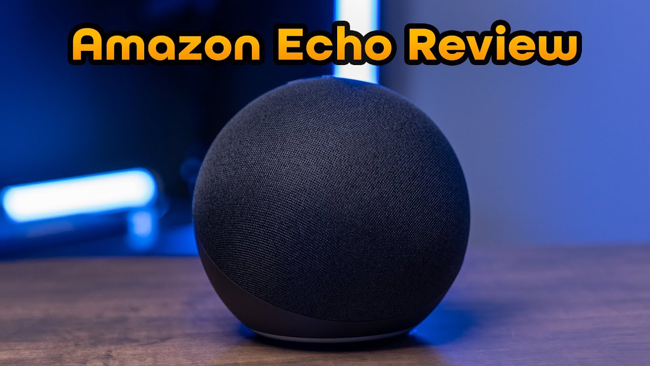Quick Review of the Amazon Echo Alexa Smart Speaker (4th Gen) - YouTube