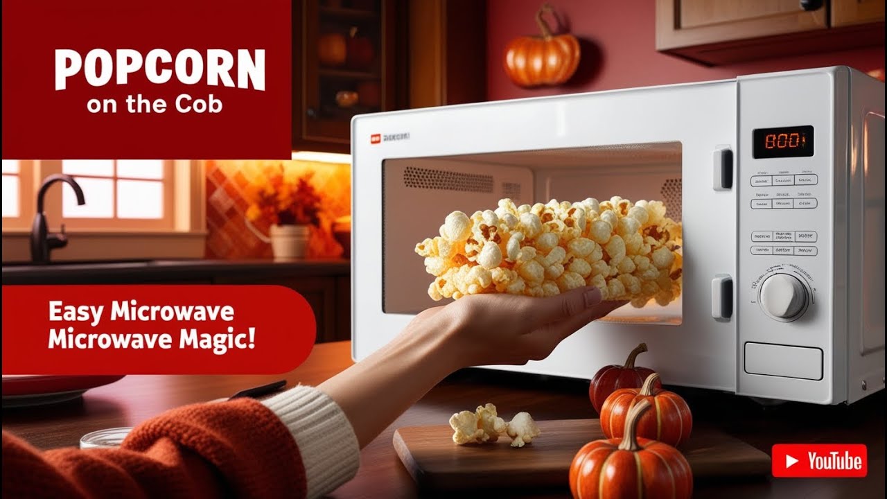 Popcorn on the cob. Real popcorn. - YouTube