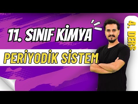 11.Sınıf Kimya | Modern Atom Teorisi | Periyodik Sistem | 4.Ders  #chtayfa