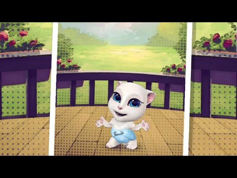 My talking Angela photo click and dance Android gameplay fun game - YouTube