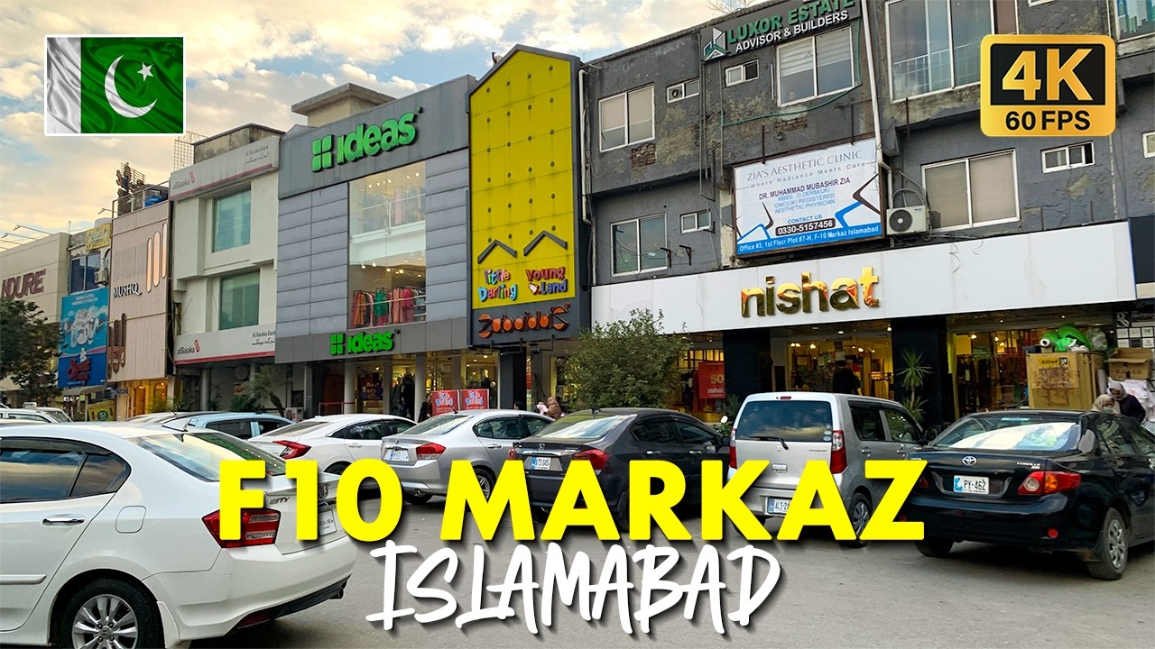 🇵🇰 F10 Markaz Islamabad: Walking Tour of Shawarma Spots, Restaurants ...