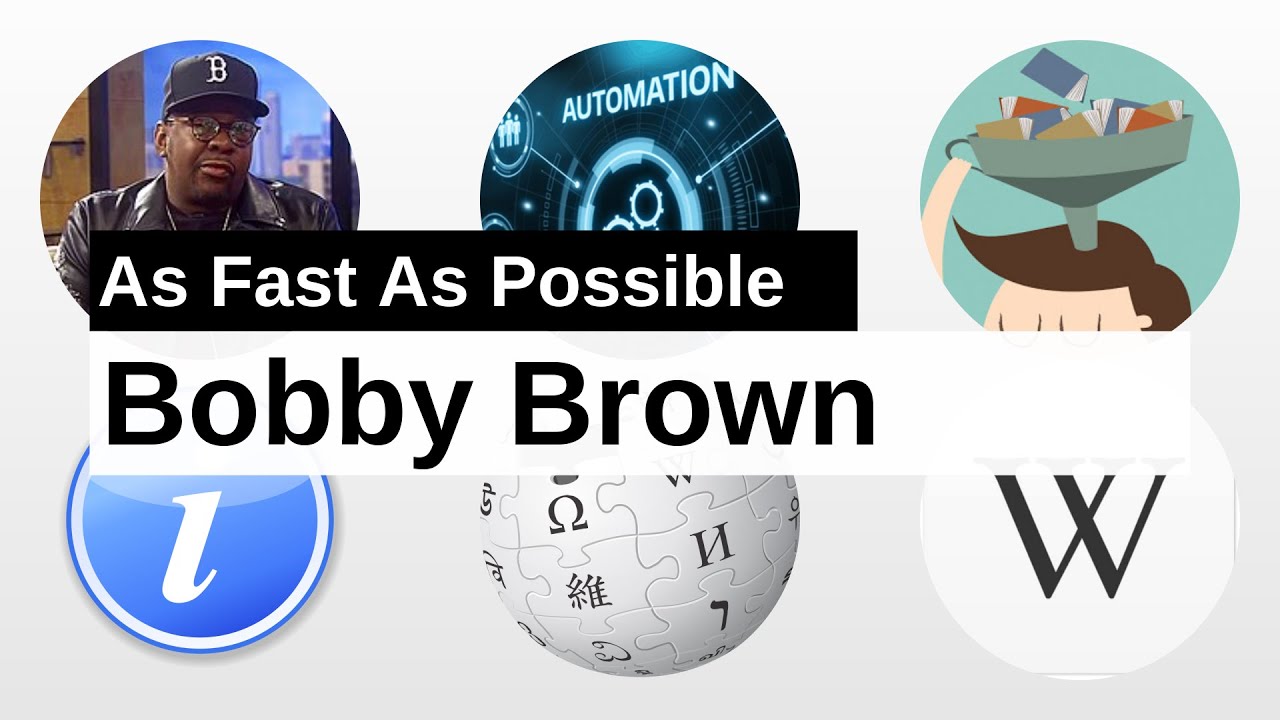 Bobby Brown As Fast As Possible - YouTube