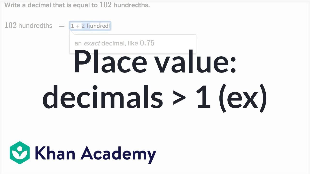 Place Value For Decimals Greater Than One examples 4th Grade Khan place-value-for-decimals-greater-than-one-examples-4th-grade-khan