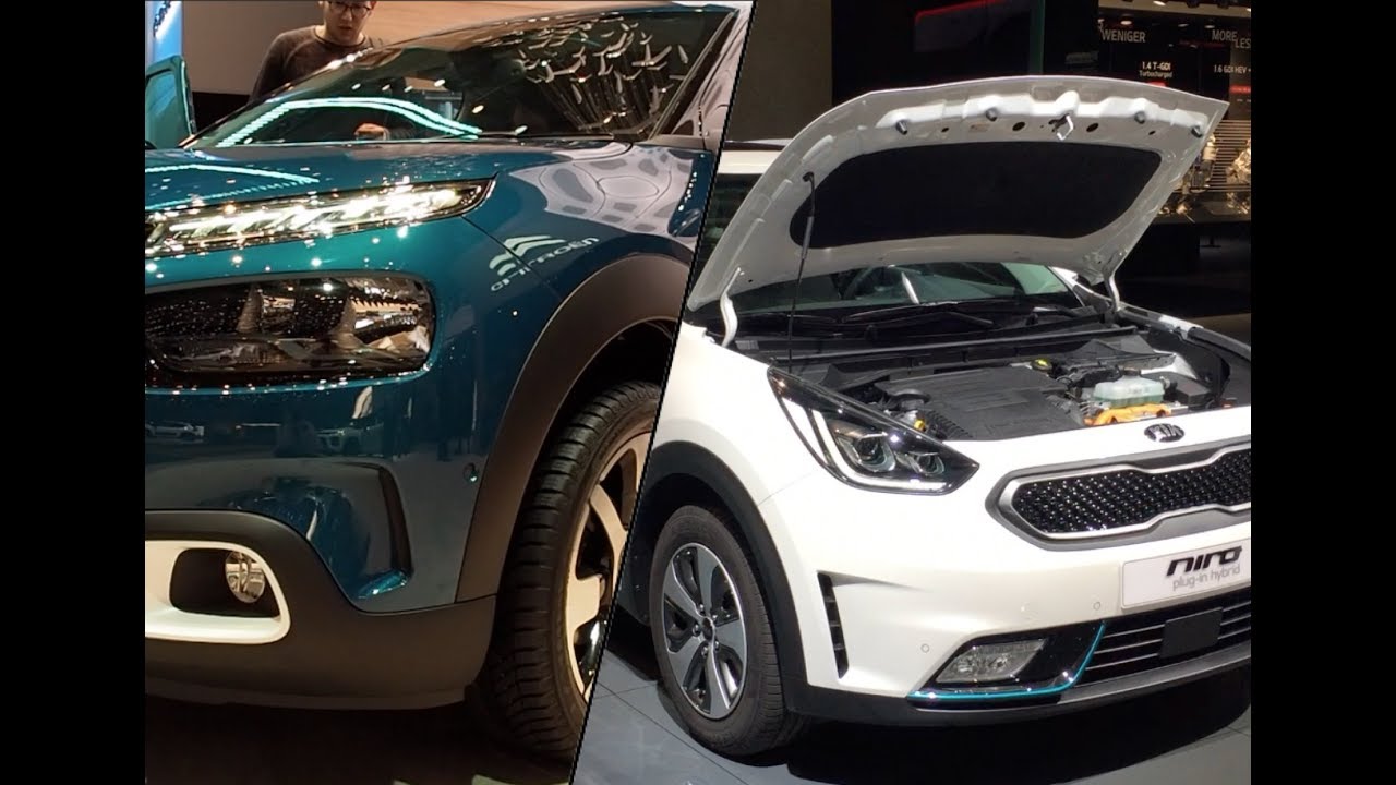Kia Niro vs Citroen C4 Cactus - YouTube