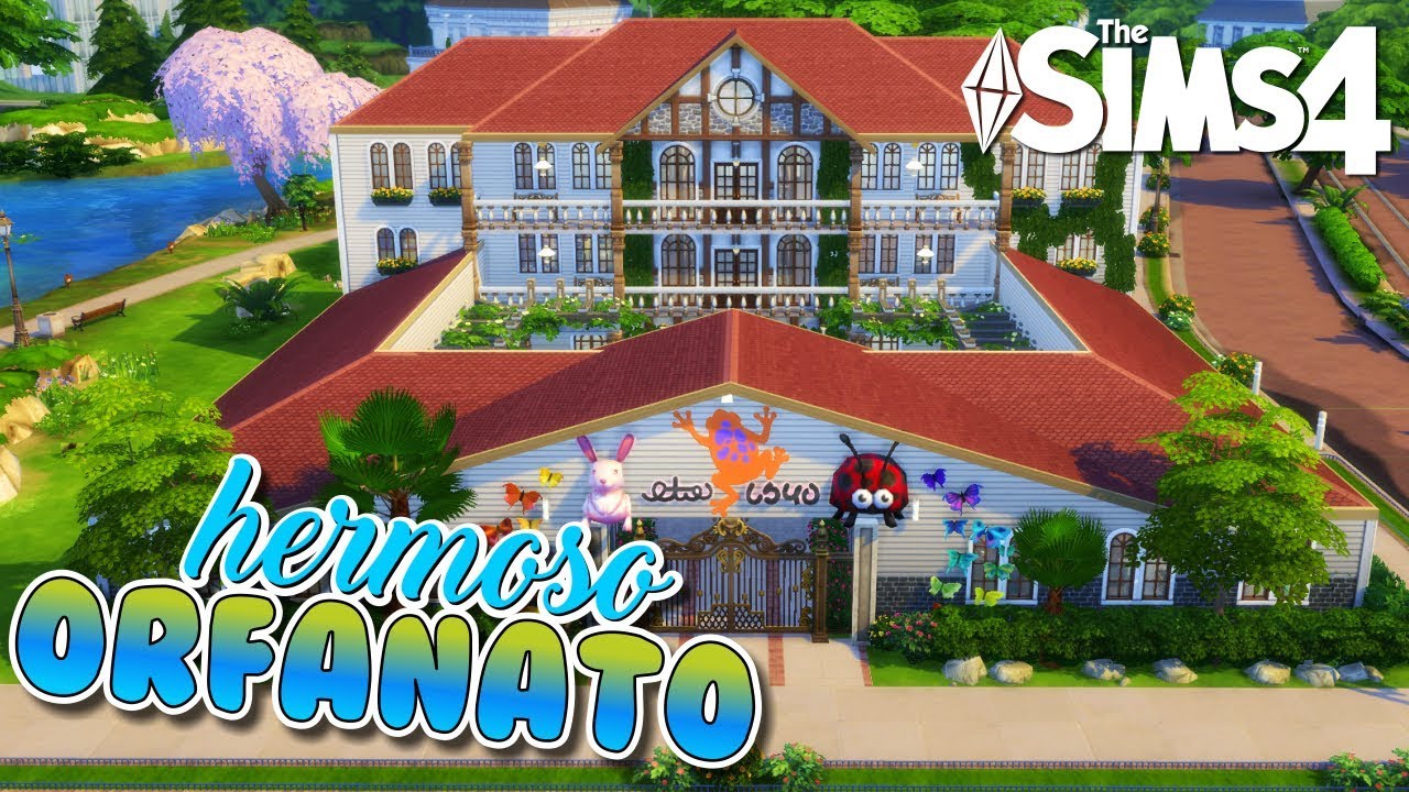 El Orfanato | Los Sims 4 Speed Build - YouTube
