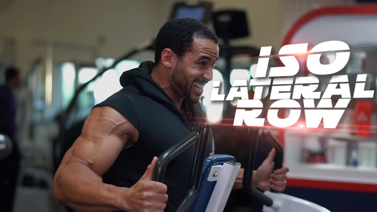 Try this ISO LATERAL ROW Gym Routine | TRAIN LIKE RYAN - YouTube