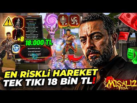 MİSALİ2'DE +8 PARTİZAN K*MARI !! TEK TIK 18 BİN TL!! #23 Metin2 - Misali2