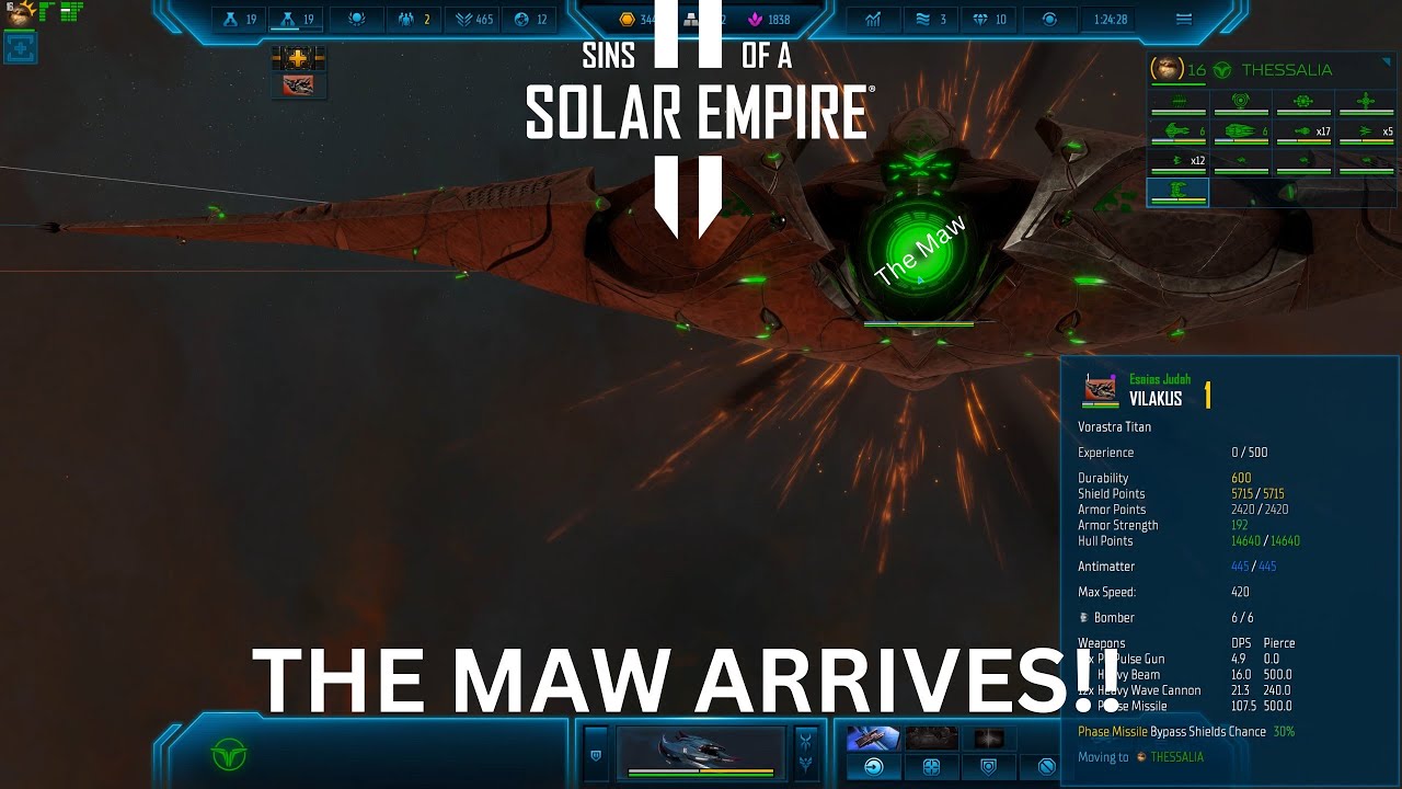 Sins of a Solar Empire 2: The Maw Arrives Pt.2 - YouTube