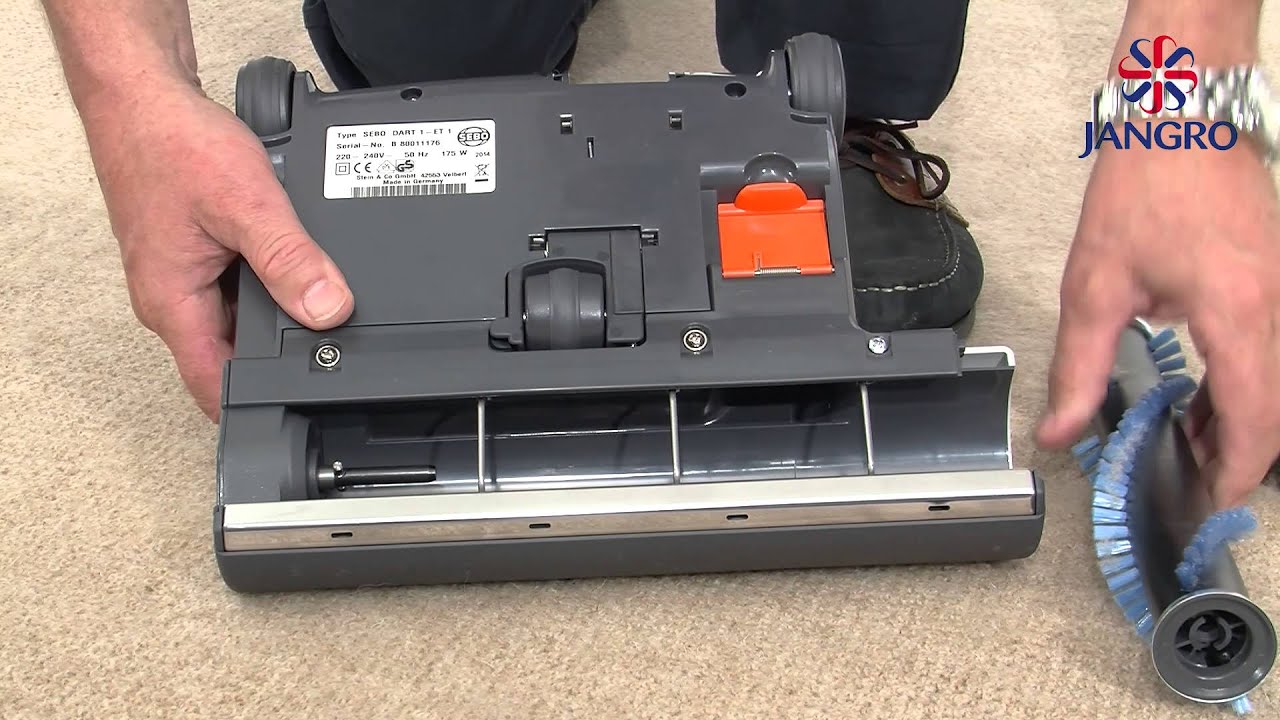 Jangro FA350 Sebo Dart 1 Upright Vacuum - YouTube