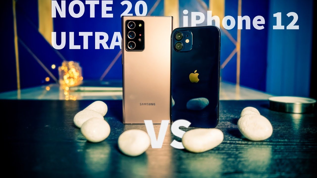 iPhone 12 VS Note 20 Ultra Camera Comparison (photos only) - YouTube