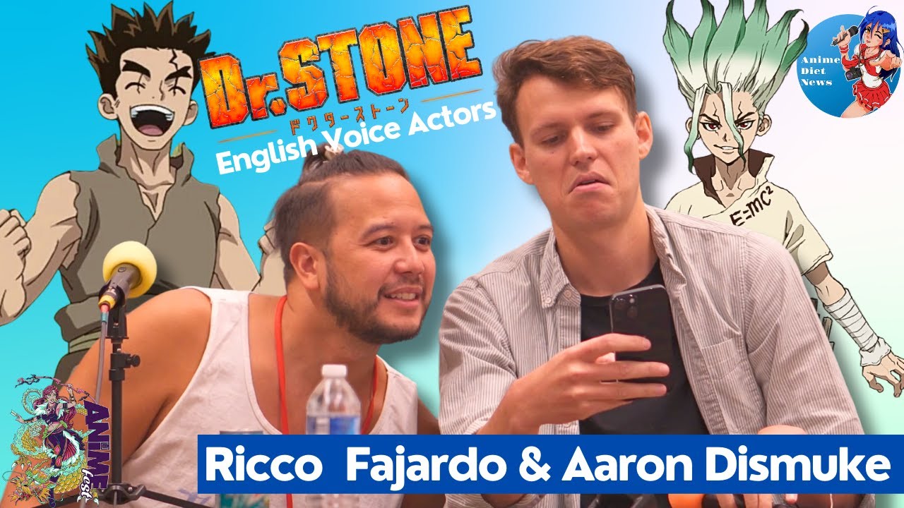 Dr. Stone Panel 2024: Ricco Fajardo & Aaron Dismuke Unveil Secrets ...