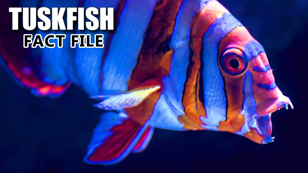 Tuskfish Facts: TUSKIES 🦷 Animal Fact Files - YouTube