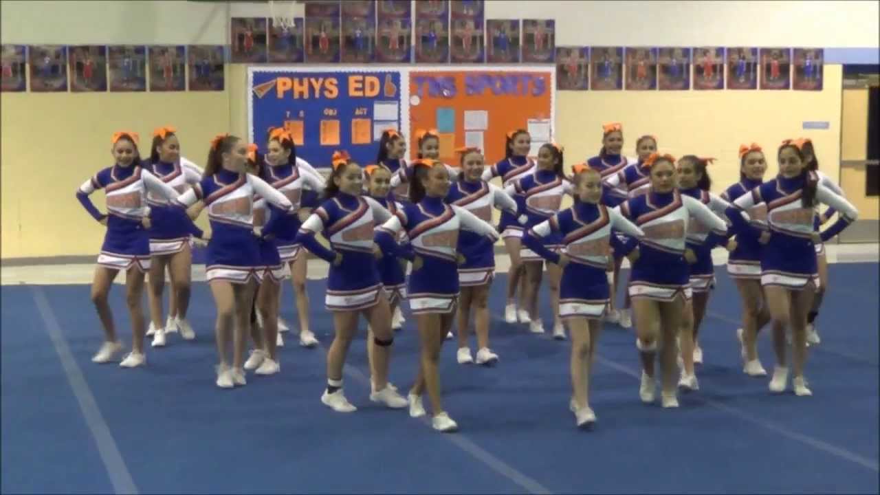 2013-2014 Trautmann Middle School Cheer Leaders - YouTube