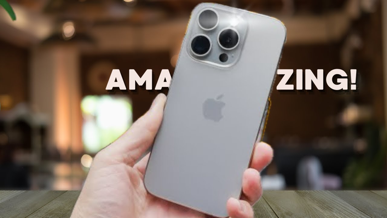 iPhone 15 Pro Max COLORS / Natural Titanium - YouTube