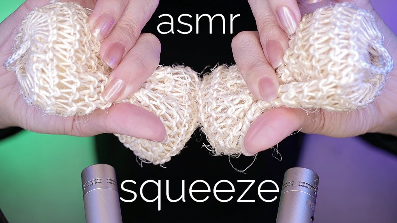[ASMR] Squeezing & Touching Crinkly Items for Sleep & Relaxation (NO ...