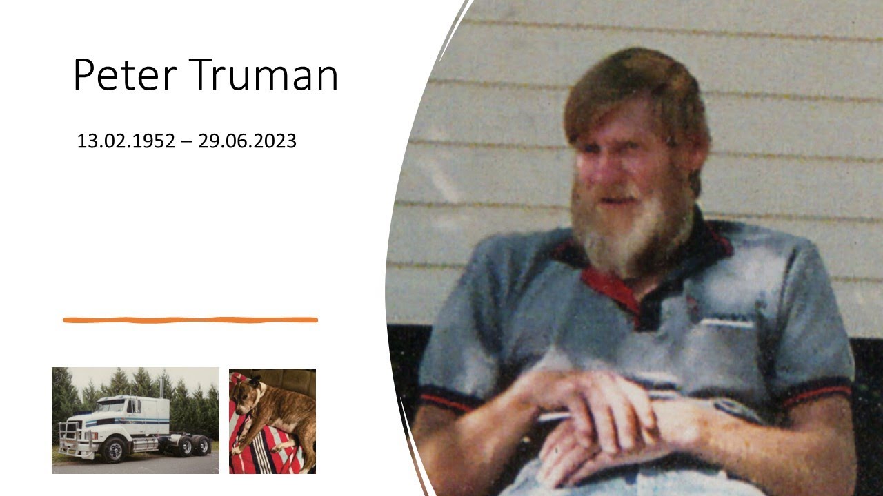 Funeral Peter Truman Cobram - YouTube