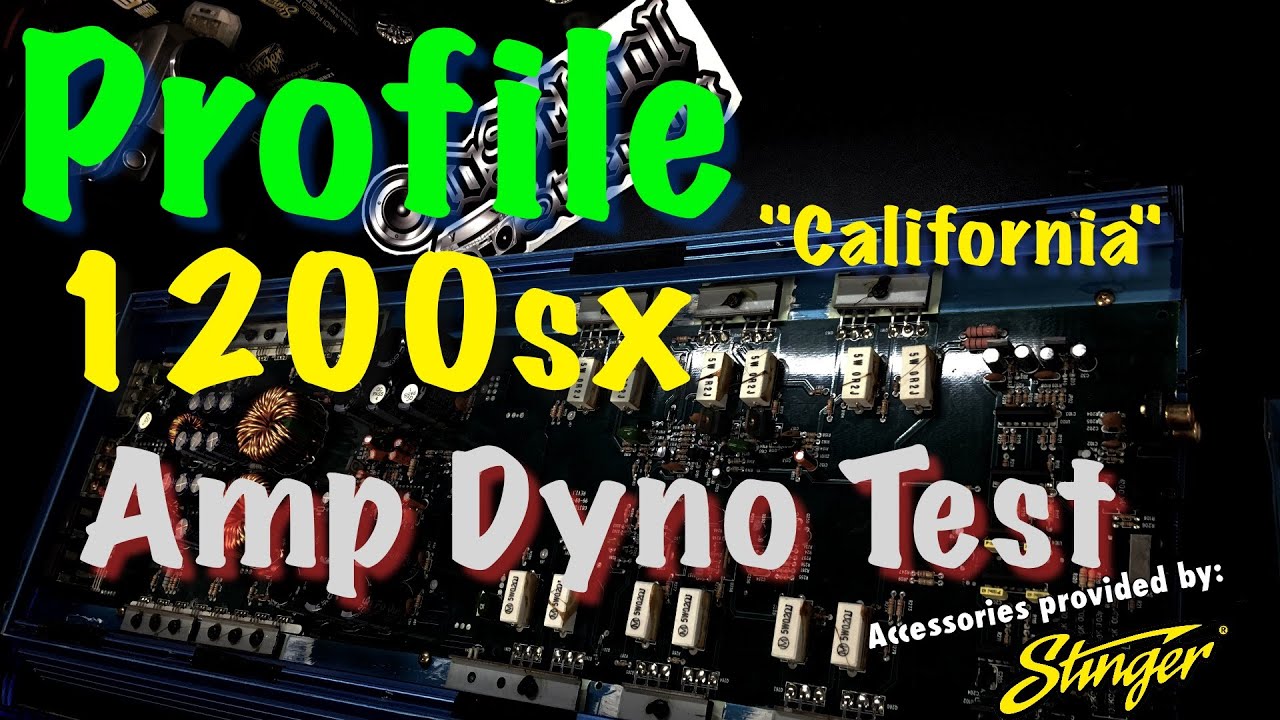 1999 Profile 1200sx Amp Dyno Test - YouTube