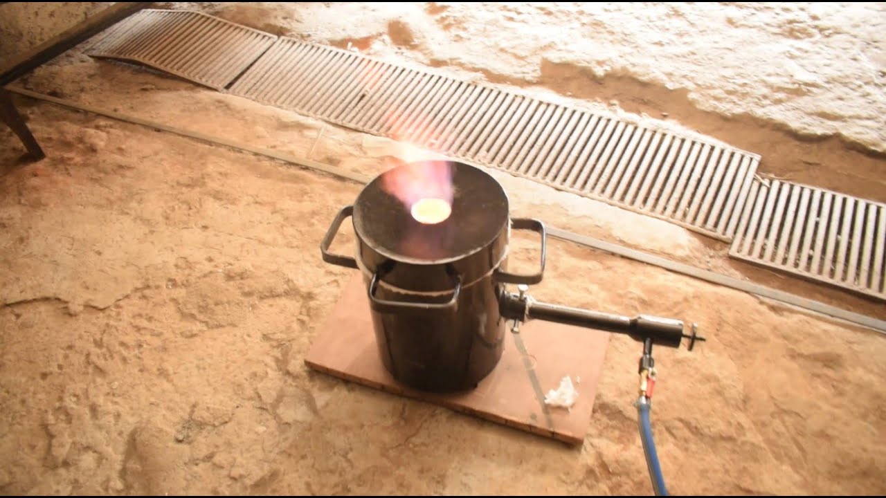 CASTING FURNACE Propane Gas Furnace, Gold, Silver, Copper, Aluminum ...