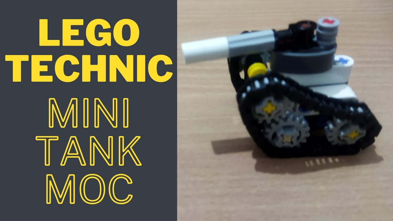 Lego technic Mini tank Moc #legotechnic #lego - YouTube
