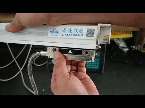 Linear encoder grating ruler - YouTube