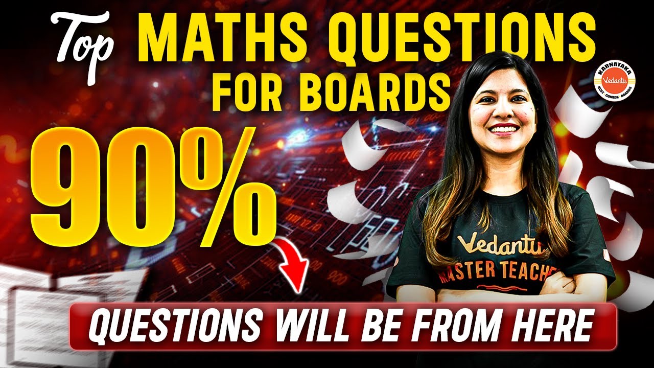 Top Maths Questions for Boards 🔥 | 90% Questions will be from here I ...