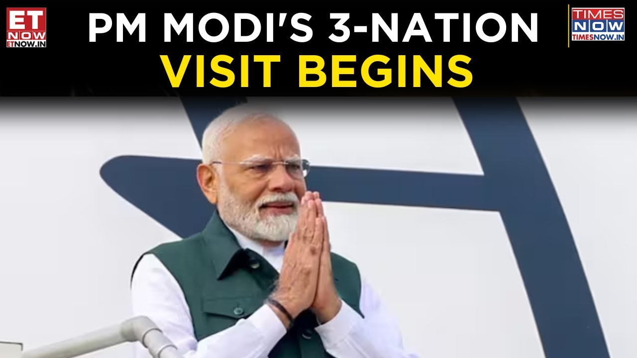 PM Narendra Modi Kicks Off 3-Nation Tour: Cyprus, Canada, Croatia Ahead ...