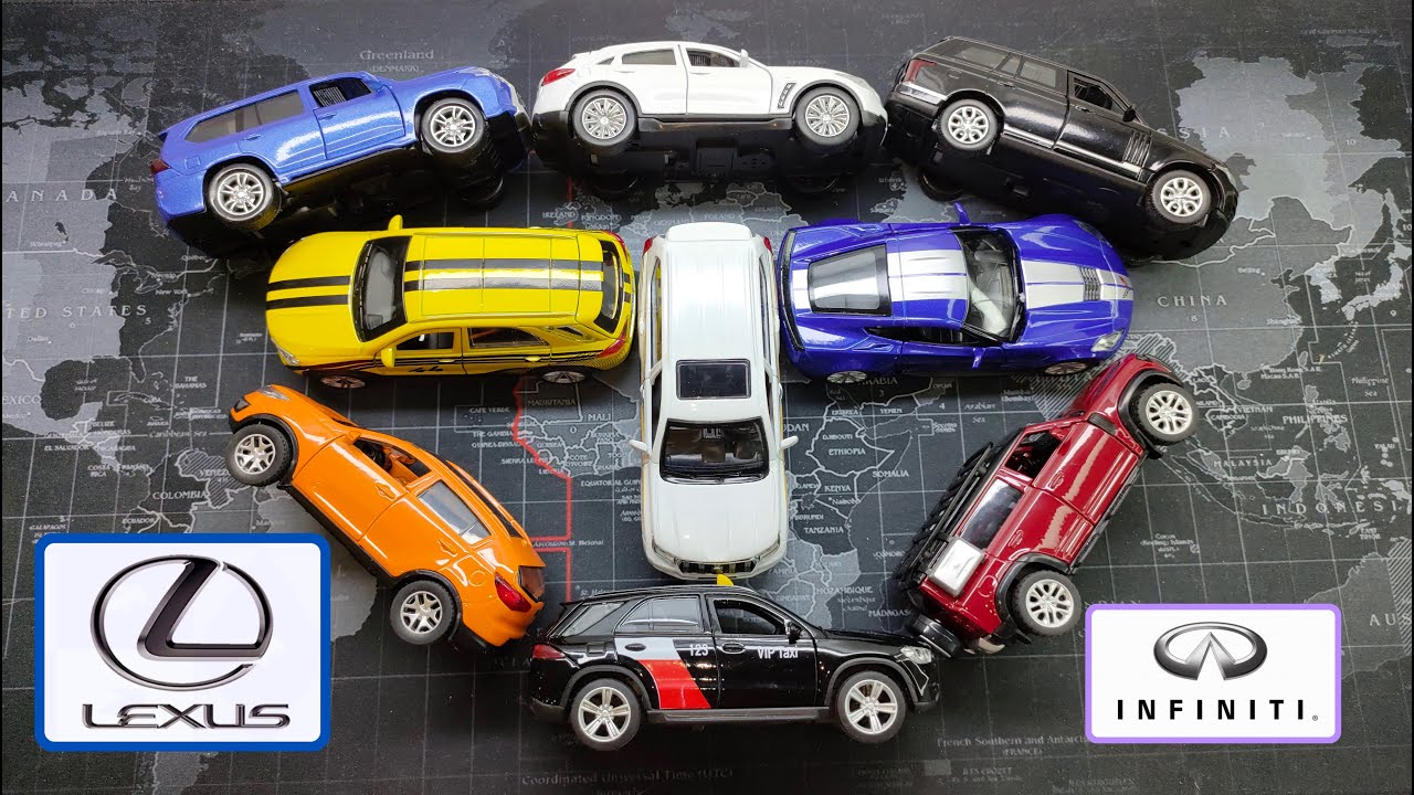 Look in the elements of LEXUS INFINITY cars - YouTube