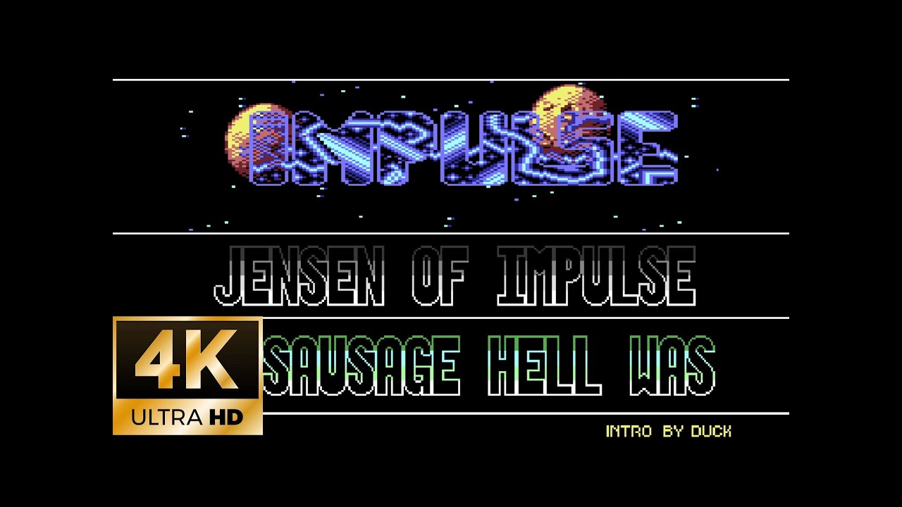 C64 Demo - Sausage Hell [1989] by Full Force, Impulse, Pride Crew International - YouTube
