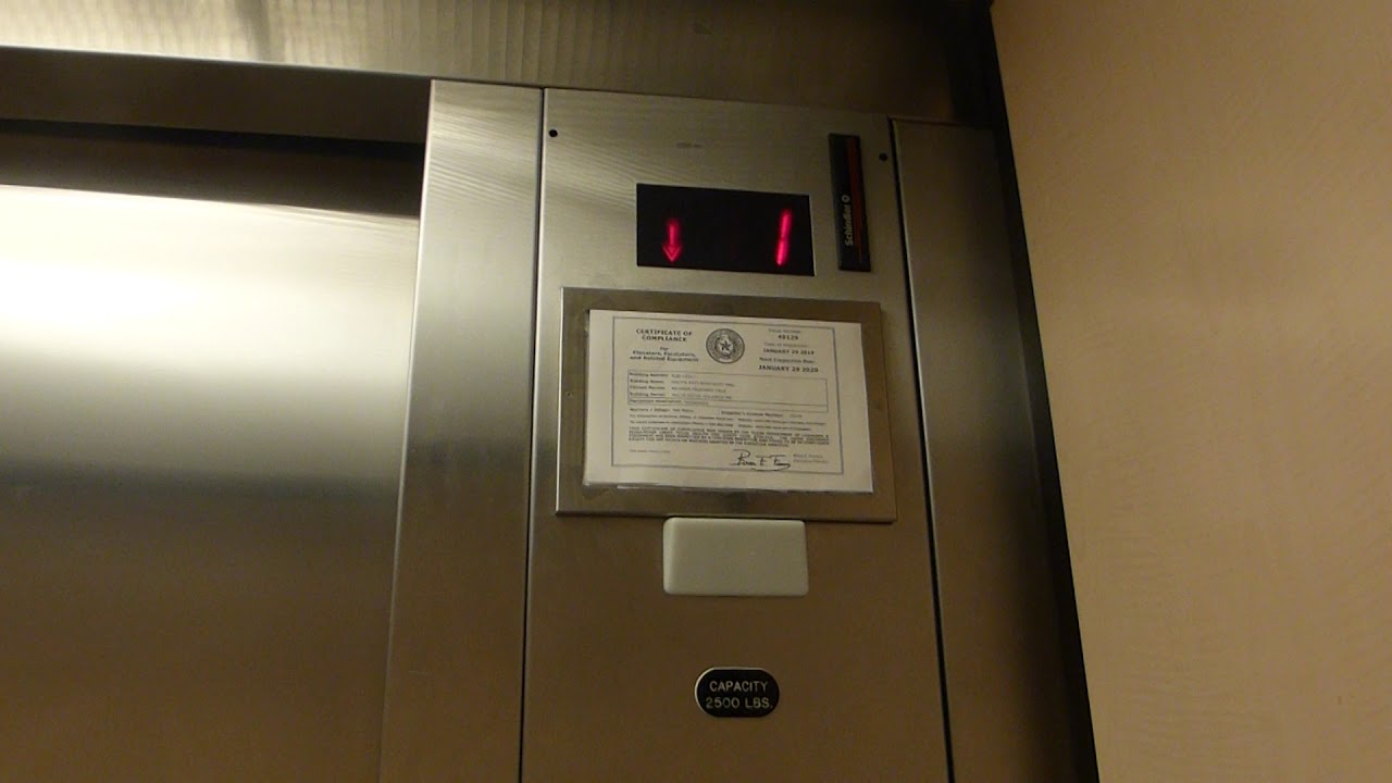 Schindler Hydraulic Elevator At Macy's Northeast Mall - YouTube