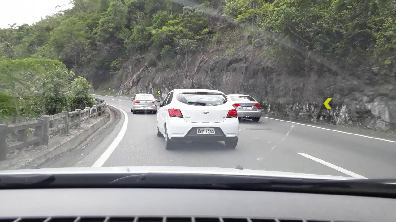 Road drive - front view - curve road (hill's road) - YouTube