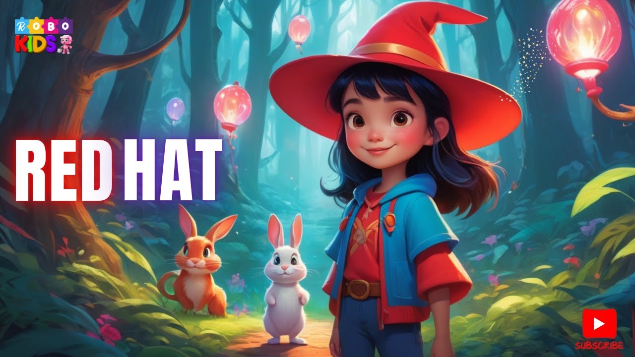 Red Hat girl | Hindi story | #Kidscartoon | #animatedstories | # ...