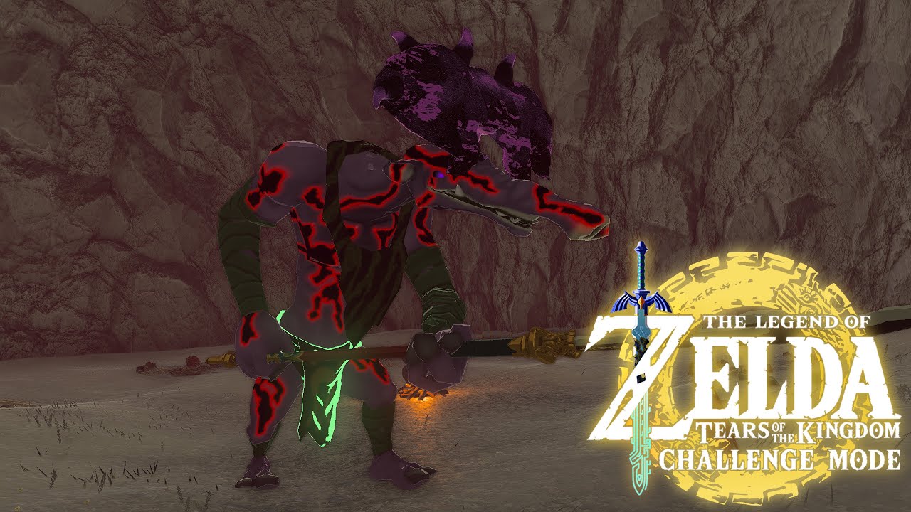 Moblin Tyrant ! TotK challenge mode mod - YouTube